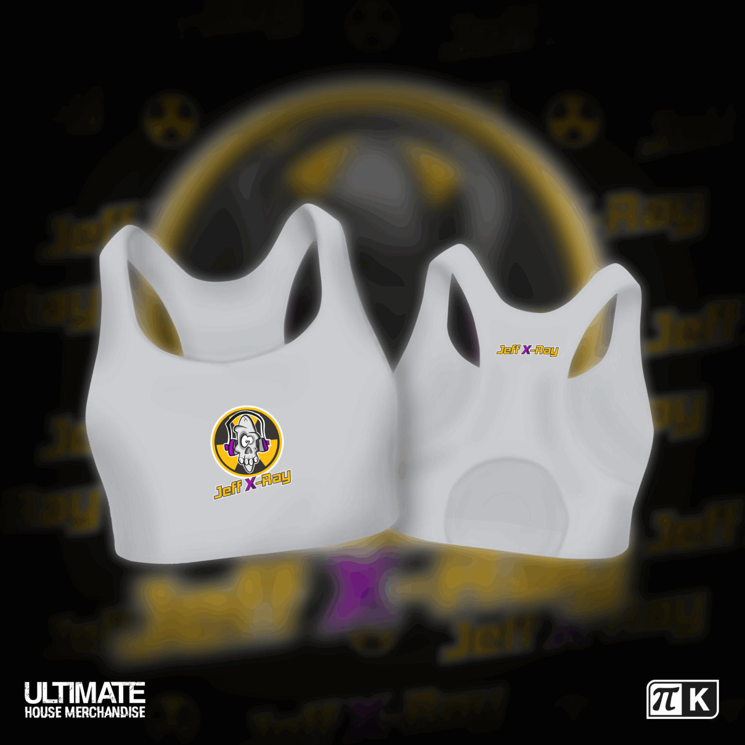 Jeff X-Ray Lady Top White - Ultimate House Merchandise