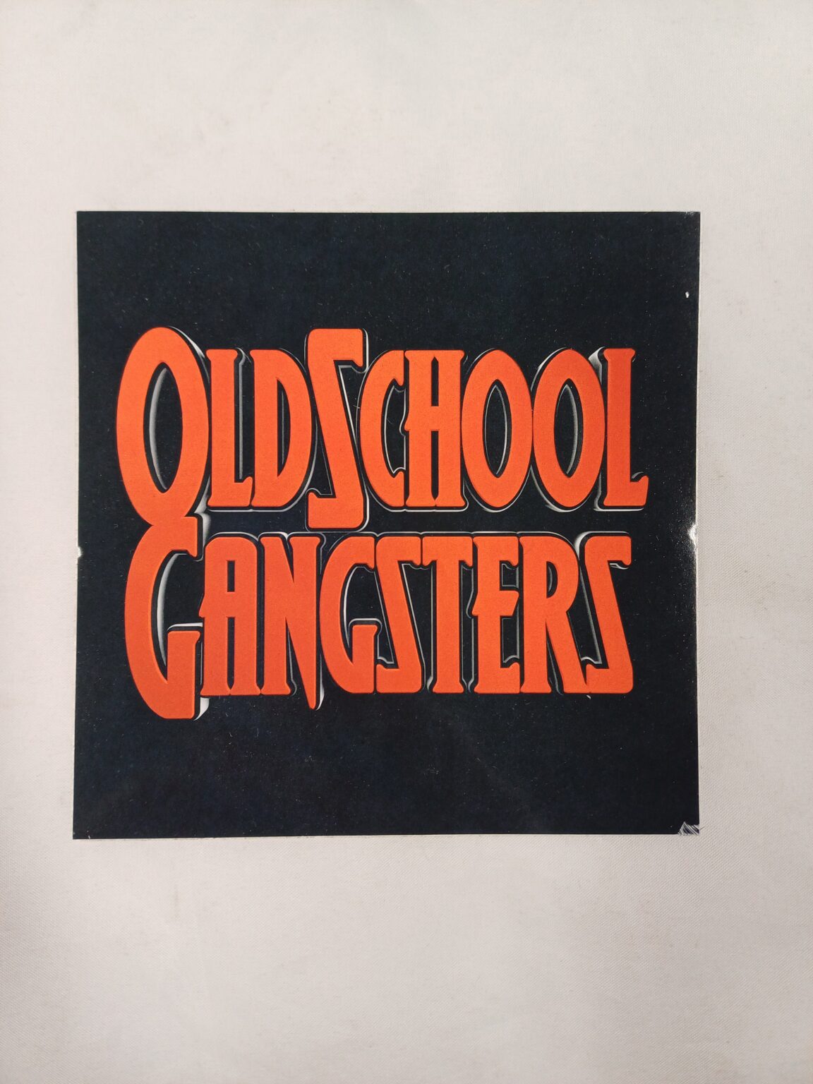Oldschool Gangsters Sticker - Ultimate House Merchandise